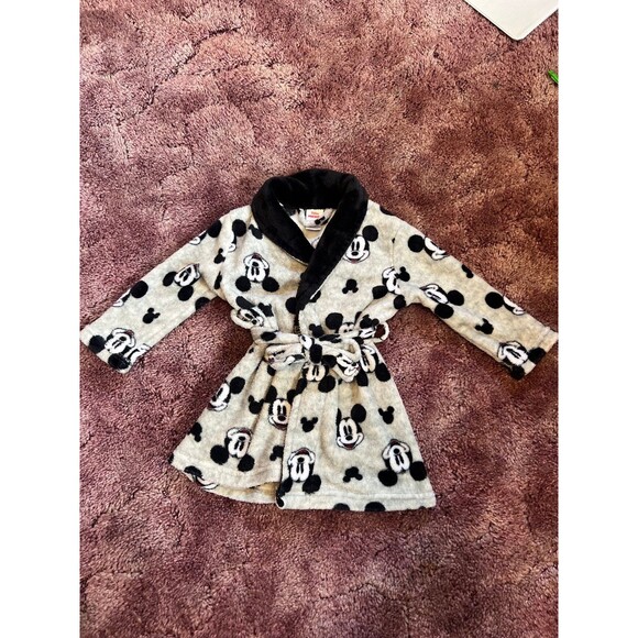 Disney | Pajamas | Disney Mickey Mouse Bath Robe With Tie And Inside ...